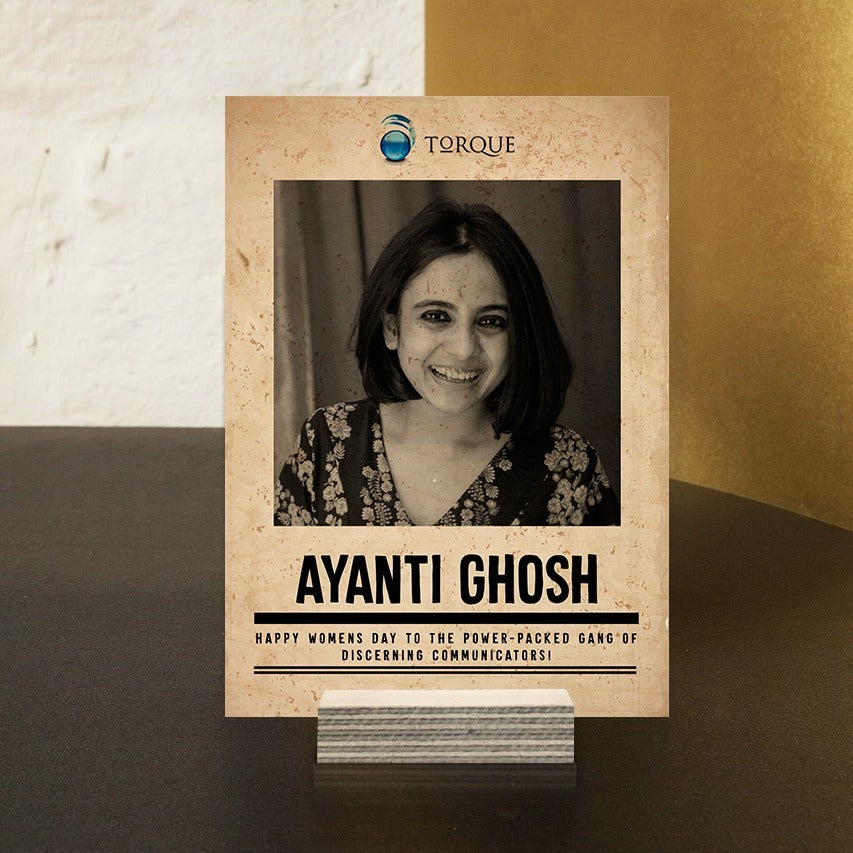 Customised Wooden Print – Torque Communication – ChitraChaya