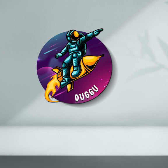 3D Astro Circular Name Plate – ChitraChaya