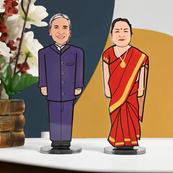 Caricature Miniature Standee – ChitraChaya