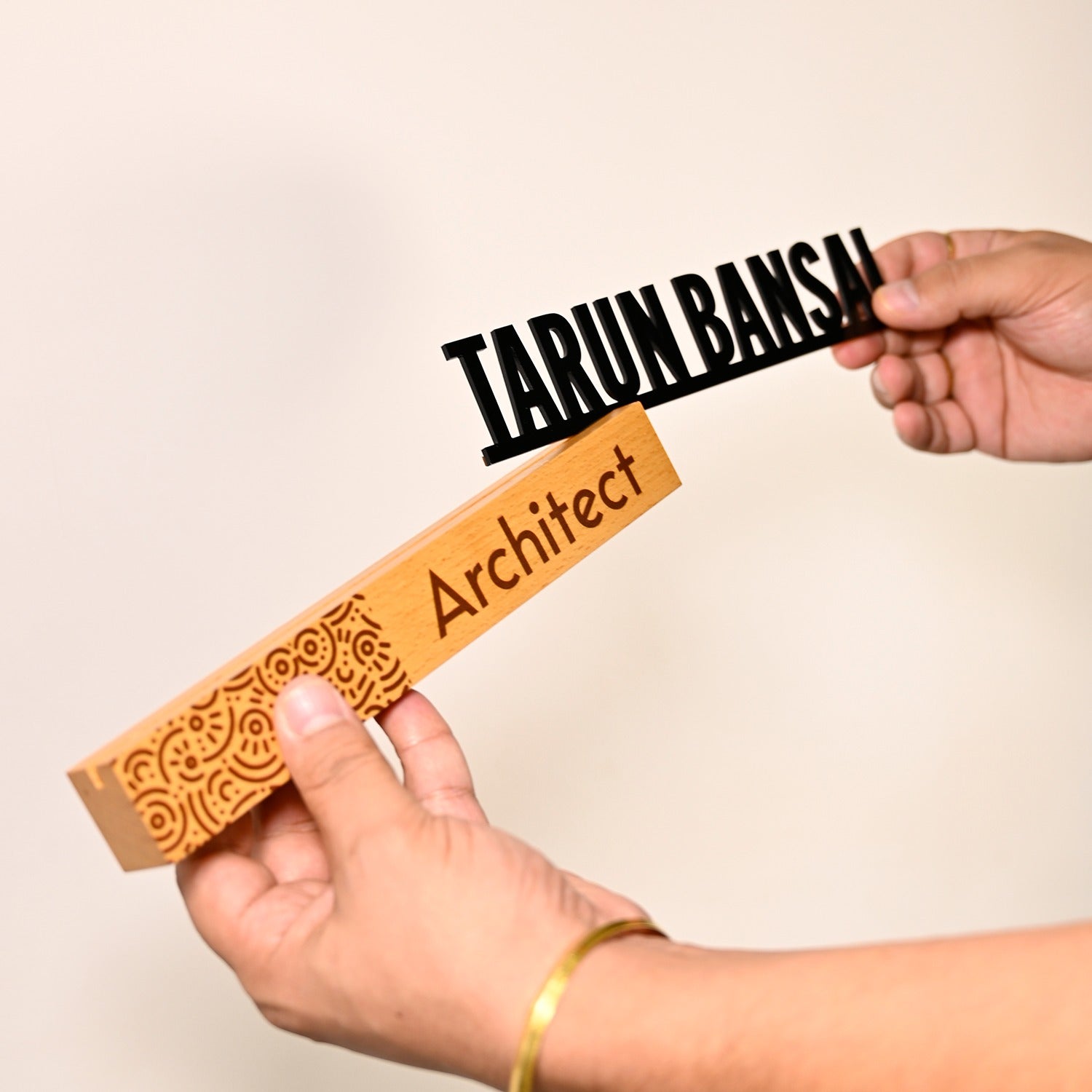 Classic Sleek Desk Name Plate – ChitraChaya