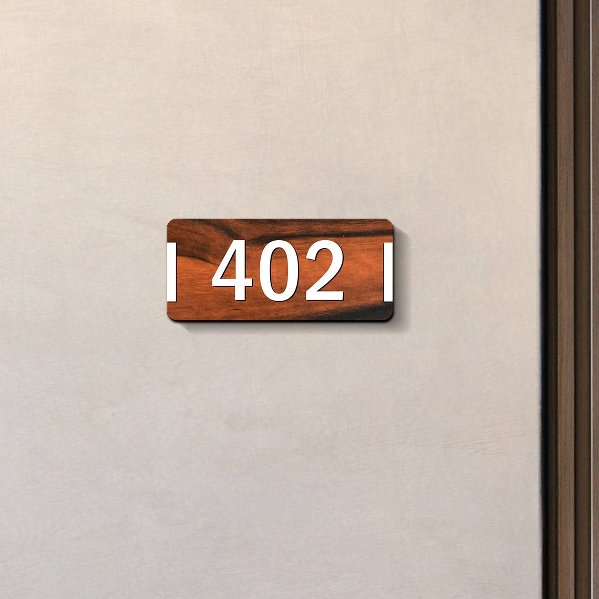 Customised Flat Number Name Plate – ChitraChaya