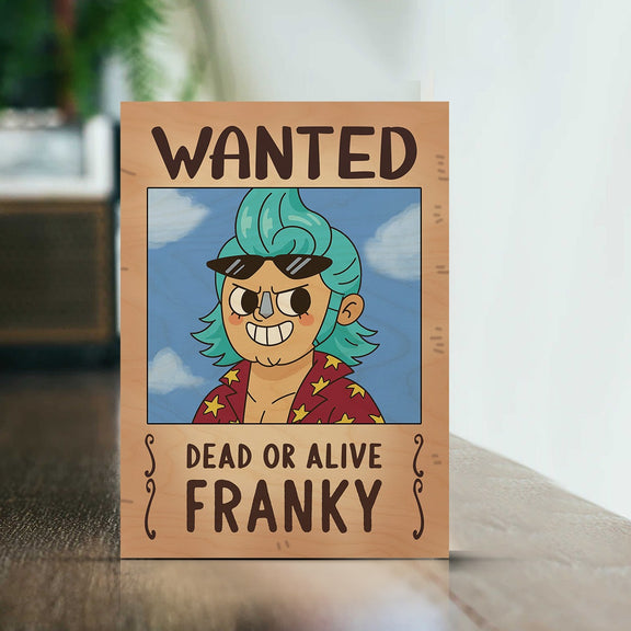 Cute Anime Mini Wooden Wanted Posters – ChitraChaya