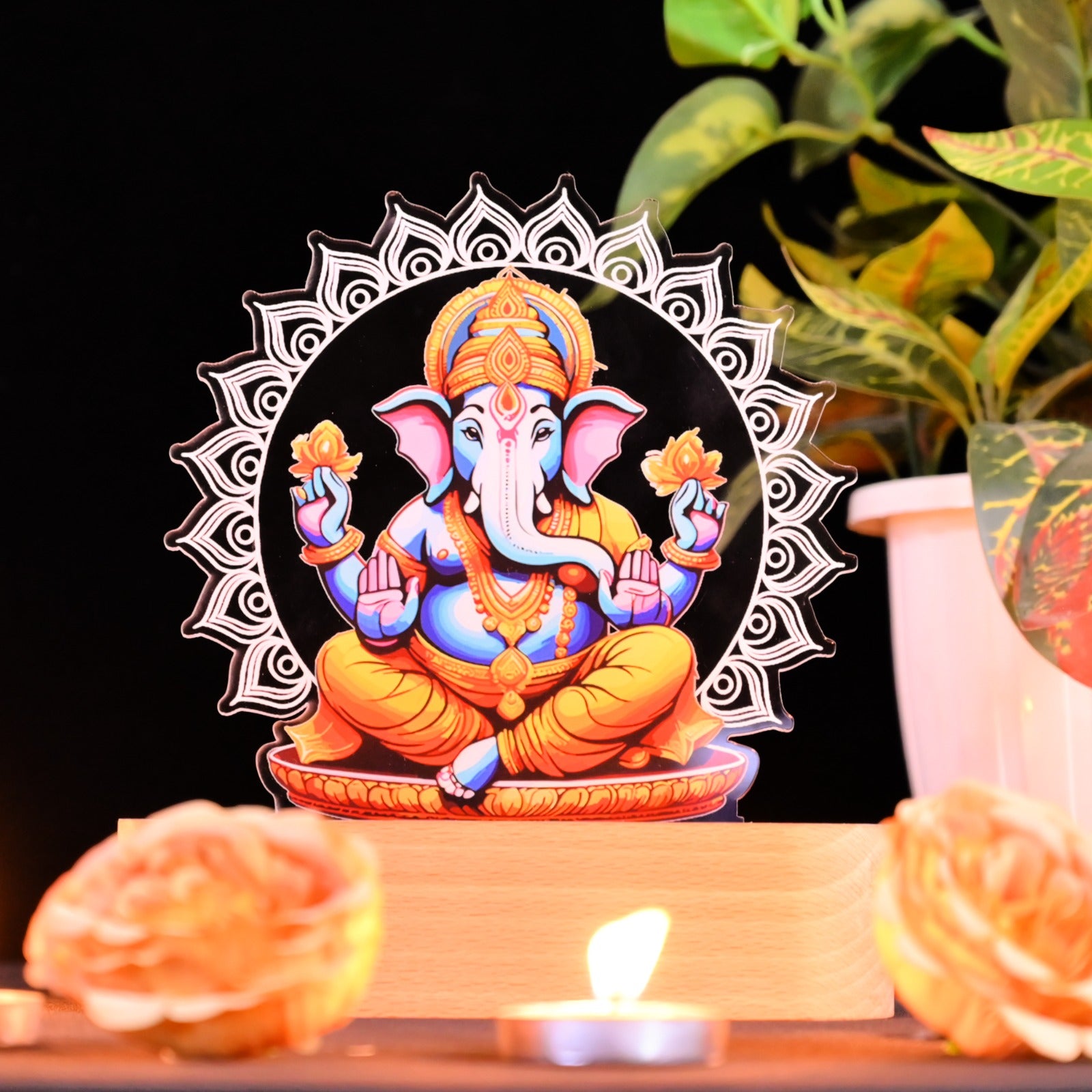 Lord Ganesha Lamp – ChitraChaya