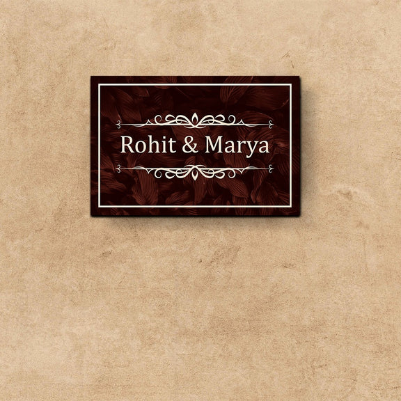 Premium Classic Name Plate – ChitraChaya