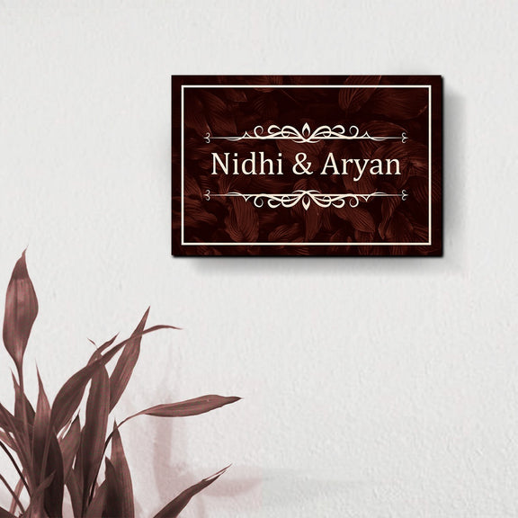 Premium Classic Name Plate – ChitraChaya